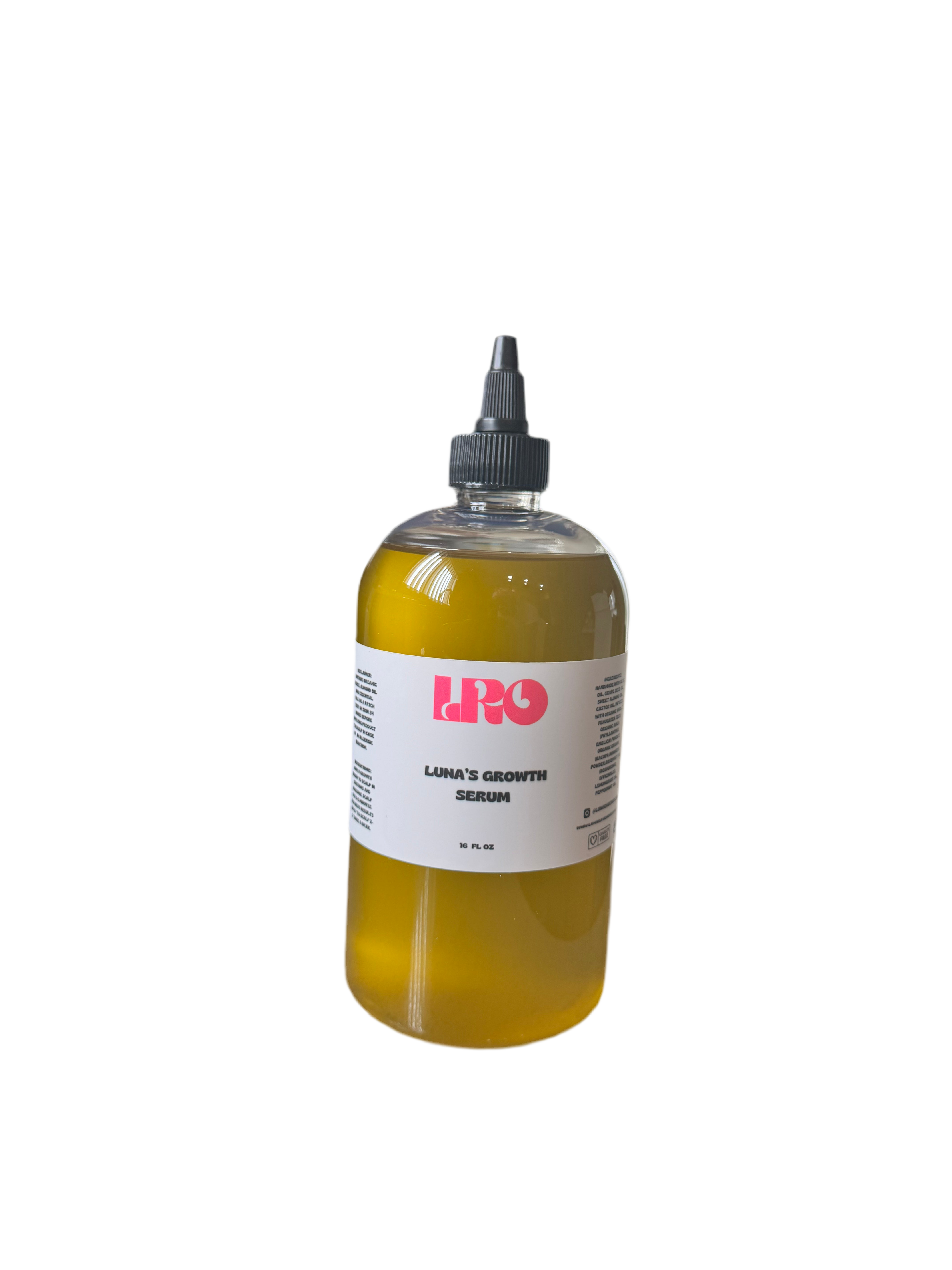 LUNA’S GROWTH SERUM 16 OZ – Luna Raven Organics